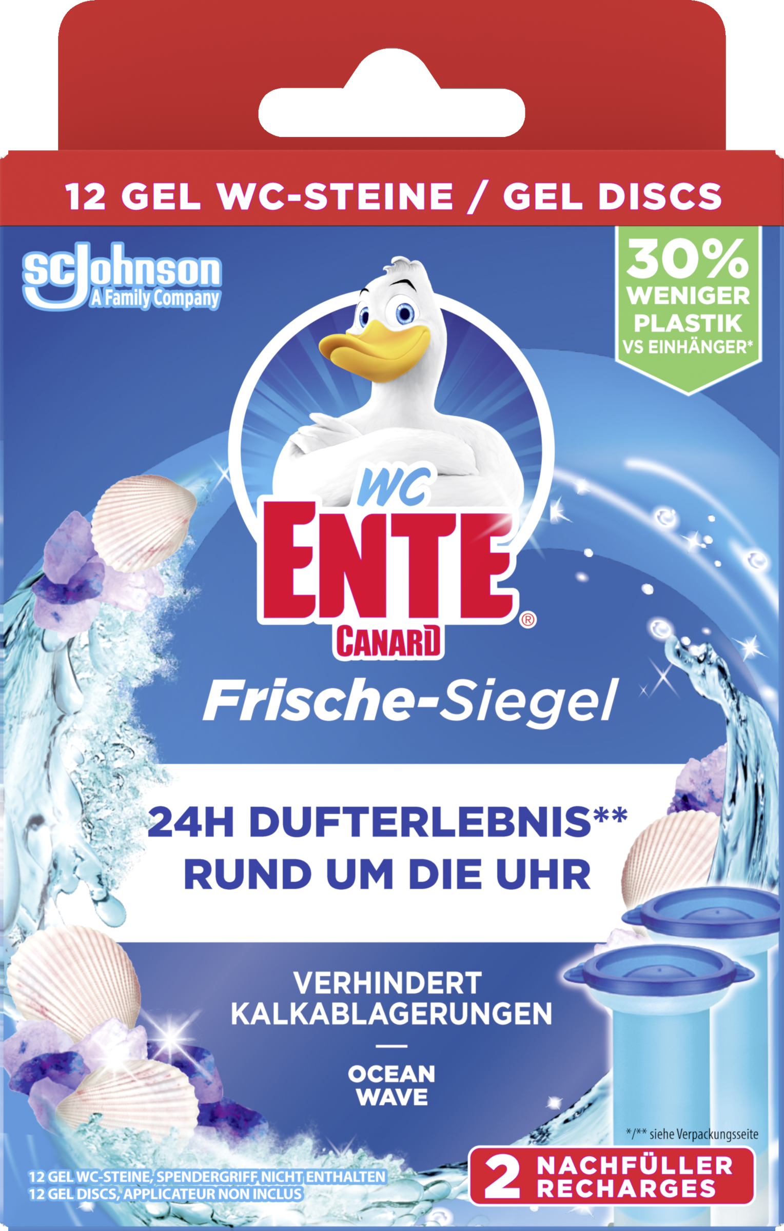 WC-Ente Fresh Disc Marine Refill Køb online | rossmann.dk