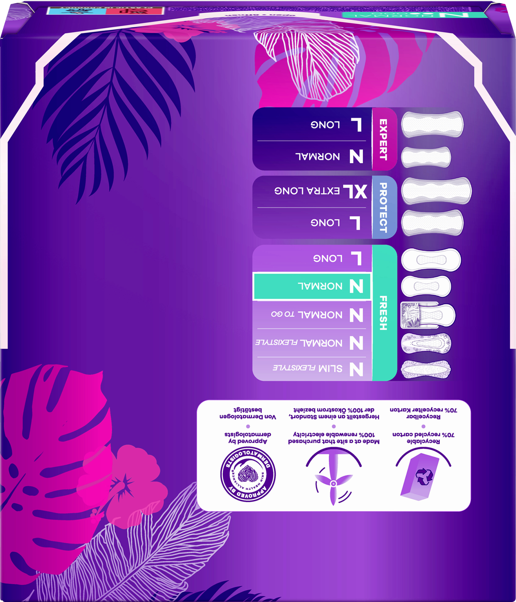 Always Daily Fresh trusseindlæg Normal med duft Big Pack Køb online ...