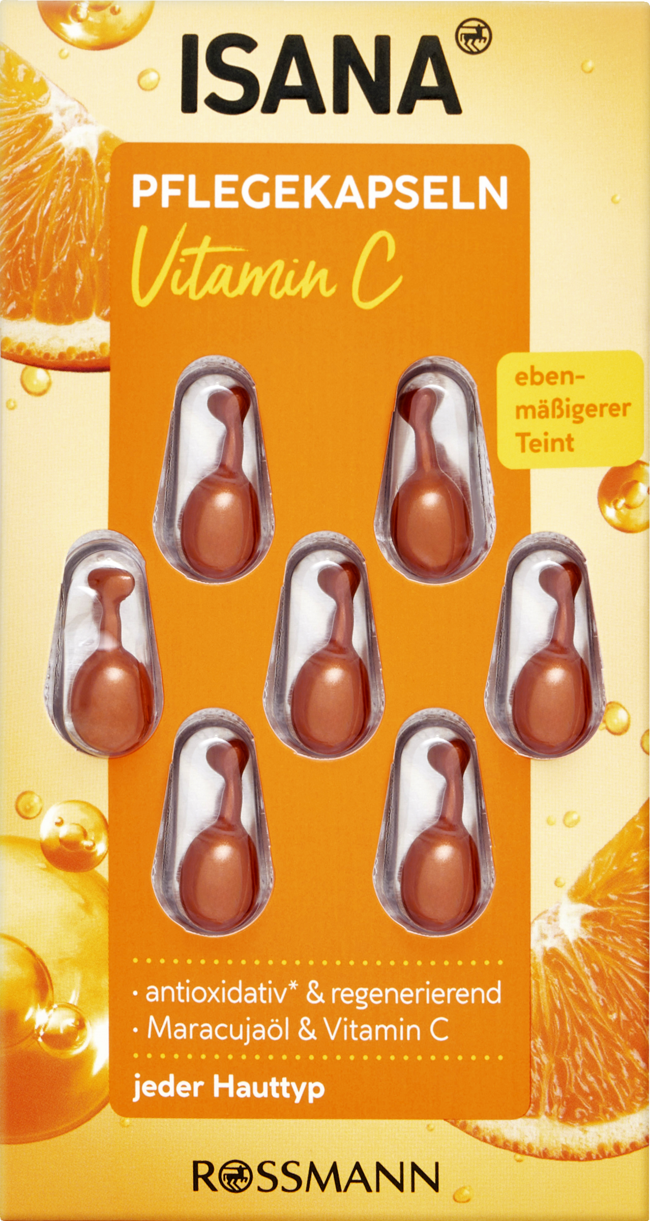 ISANA C-vitaminplejekapsler Køb online | rossmann.dk