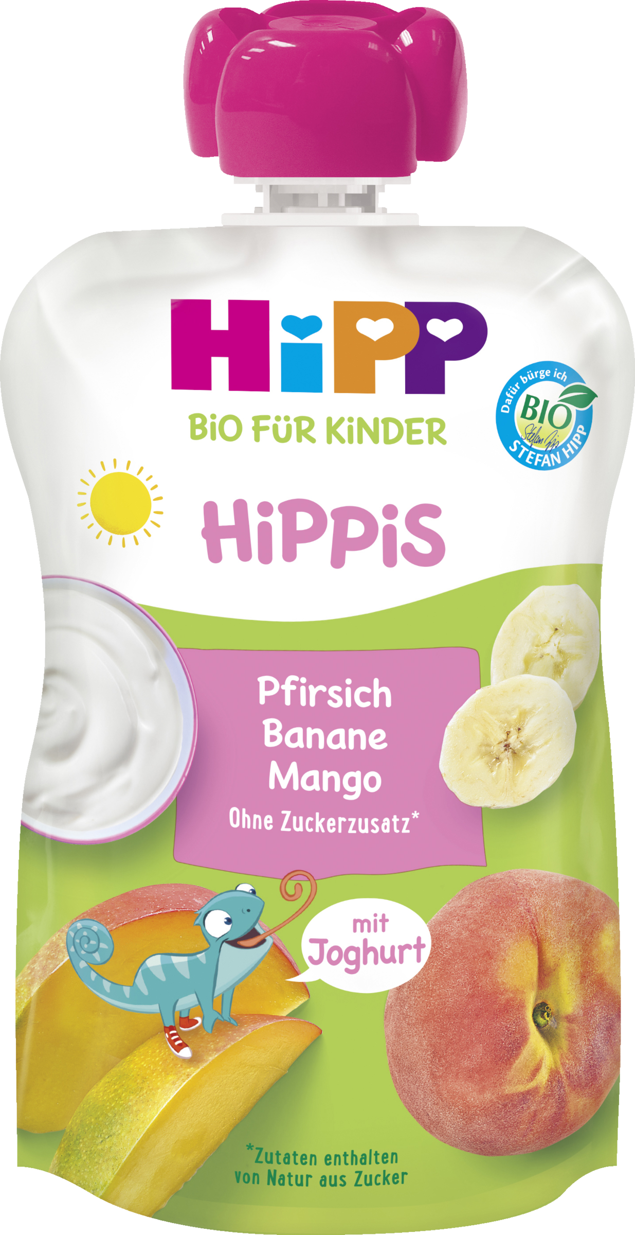HiPP ØKOLOGISK fersken banan mango med yoghurt Køb online | rossmann.dk