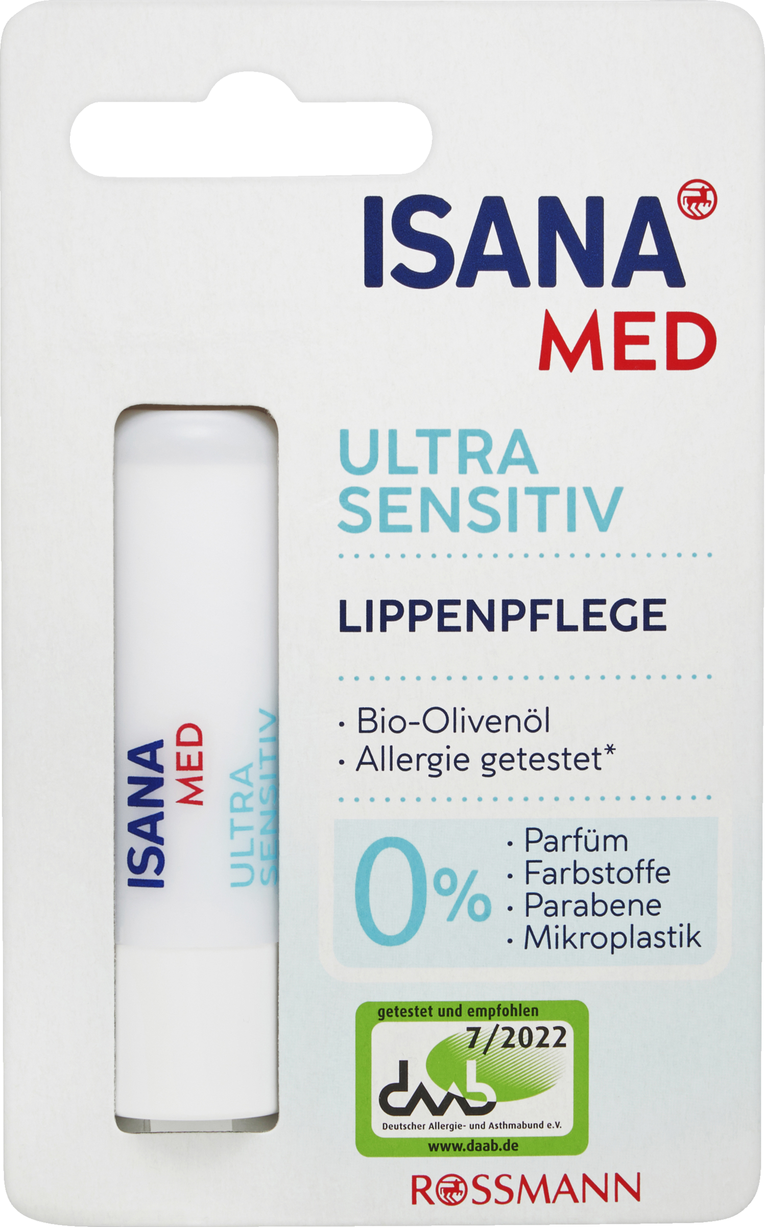 ISANA MED Læbepleje ultra sensitiv Køb online | rossmann.dk
