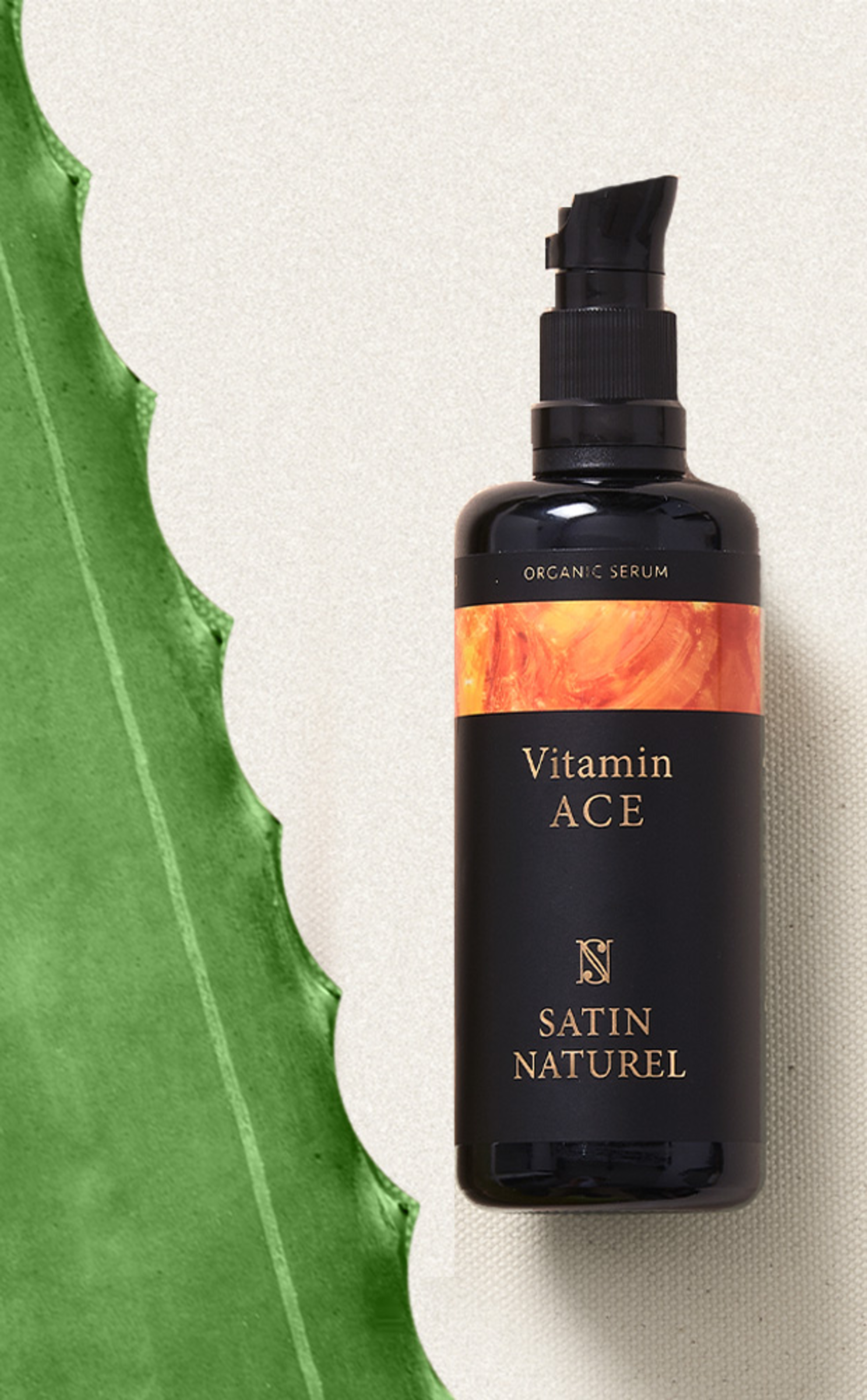 Satin Naturel Økologisk vitamin ACE-serum Køb online | rossmann.dk