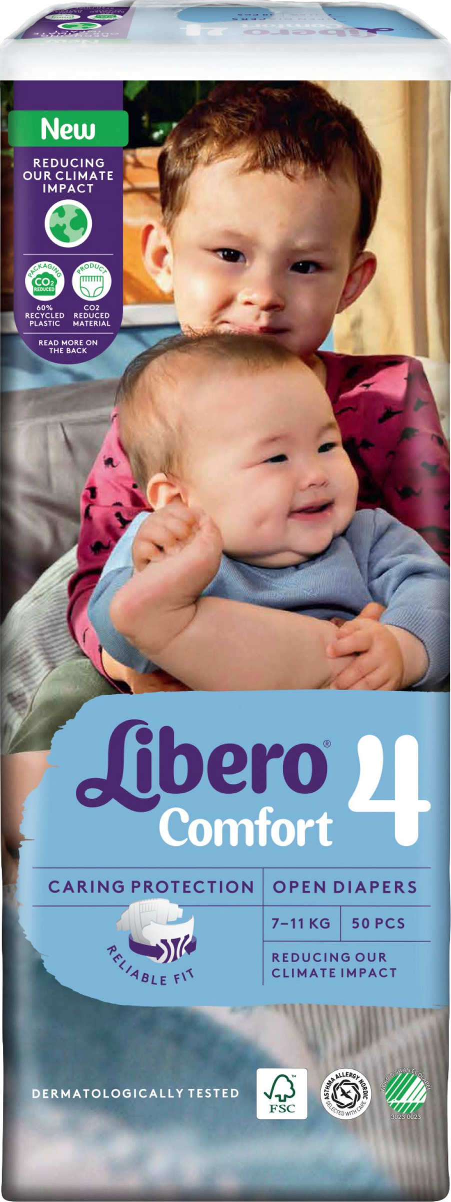 Libero Comfort bleer str. 4, 50 stk., 7-11 kg Køb online | rossmann.dk