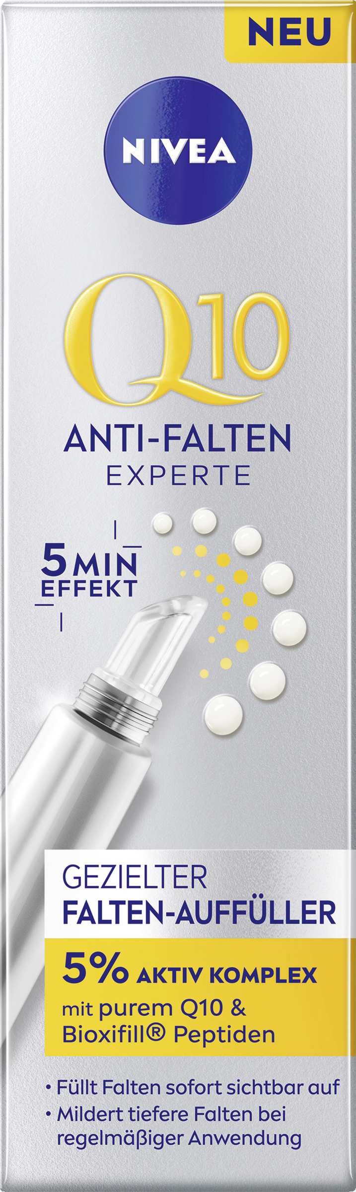 NIVEA Q10 Anti-rynke ekspert målrettet rynkefylder-serum Køb online ...
