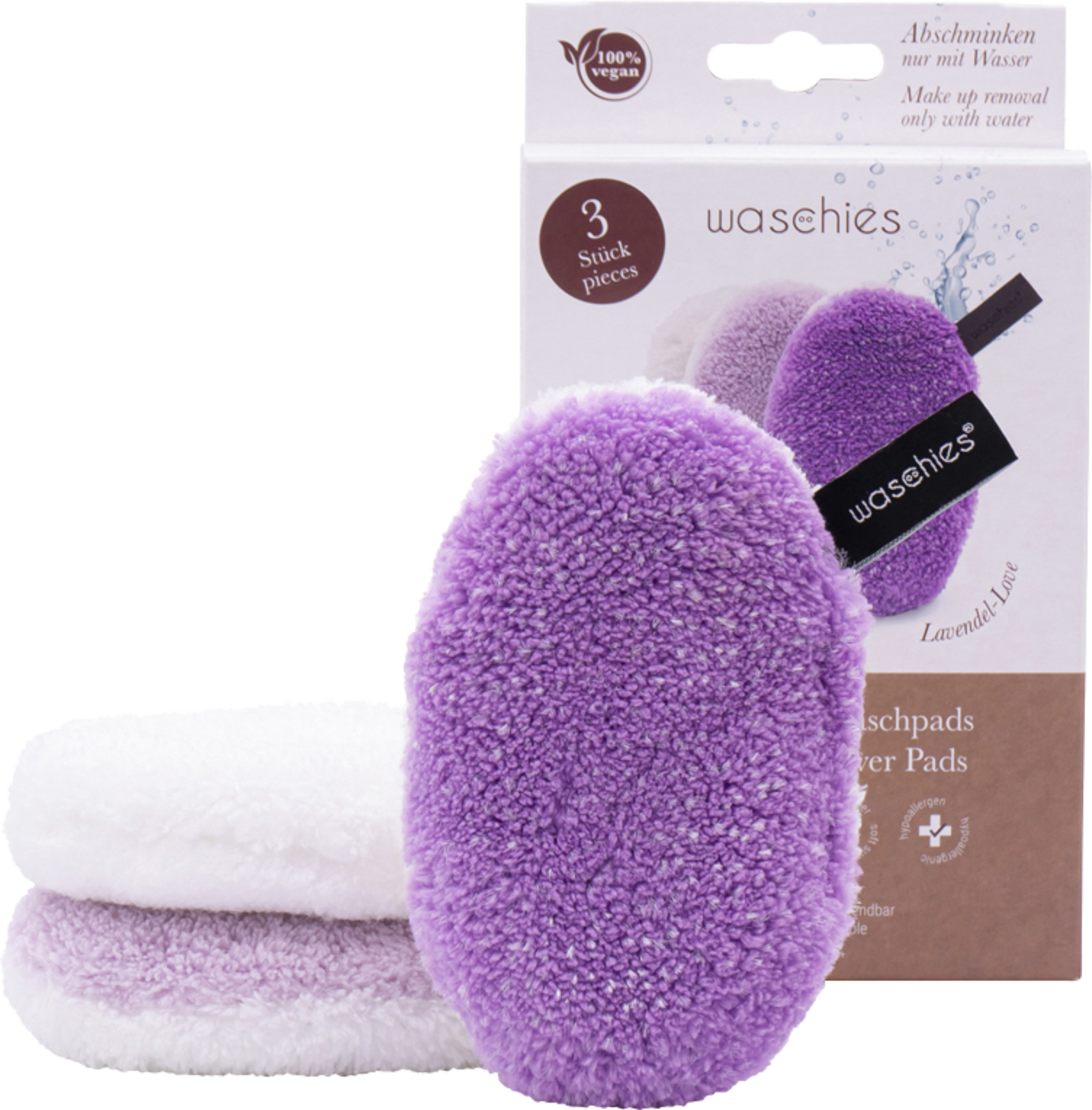 waschies Makeup-pads Lavender Love Køb online | rossmann.dk