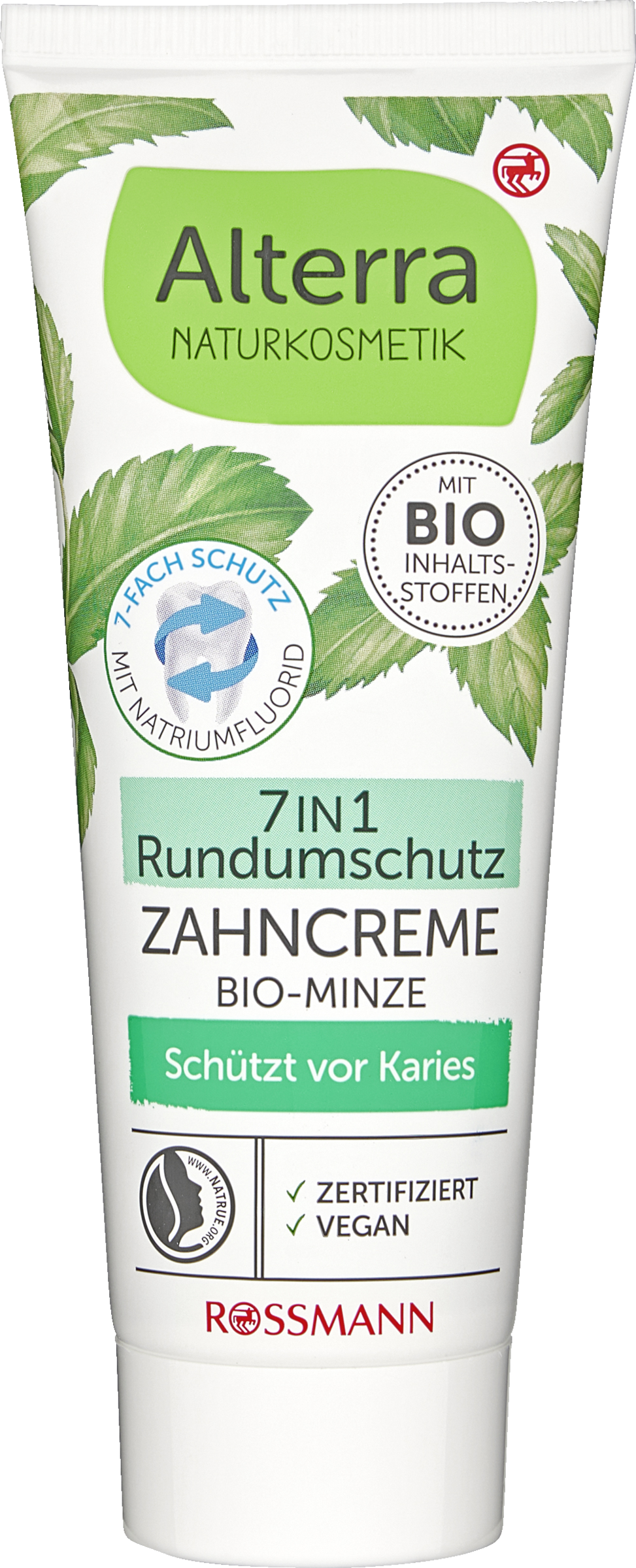 Alterra NATURKOSMETIK 7in1 allround beskyttelsestandpasta Køb online | rossmann.dk