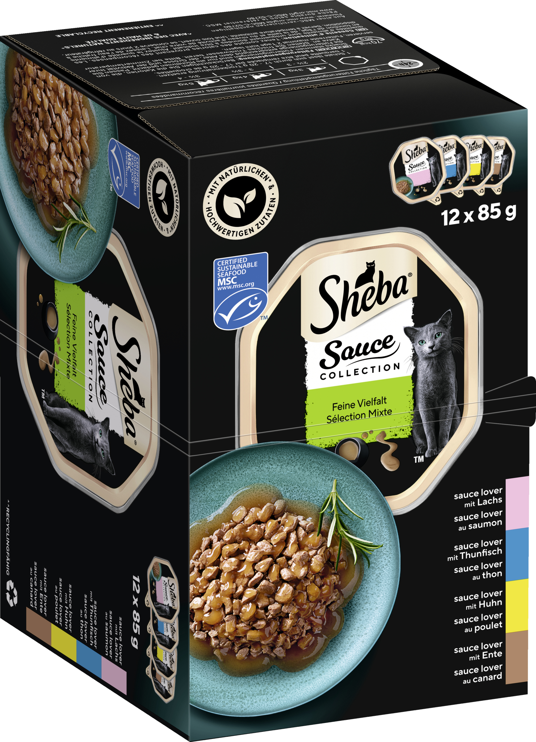 Sheba Sauce Collection fine varianter multipack Køb online | rossmann.dk