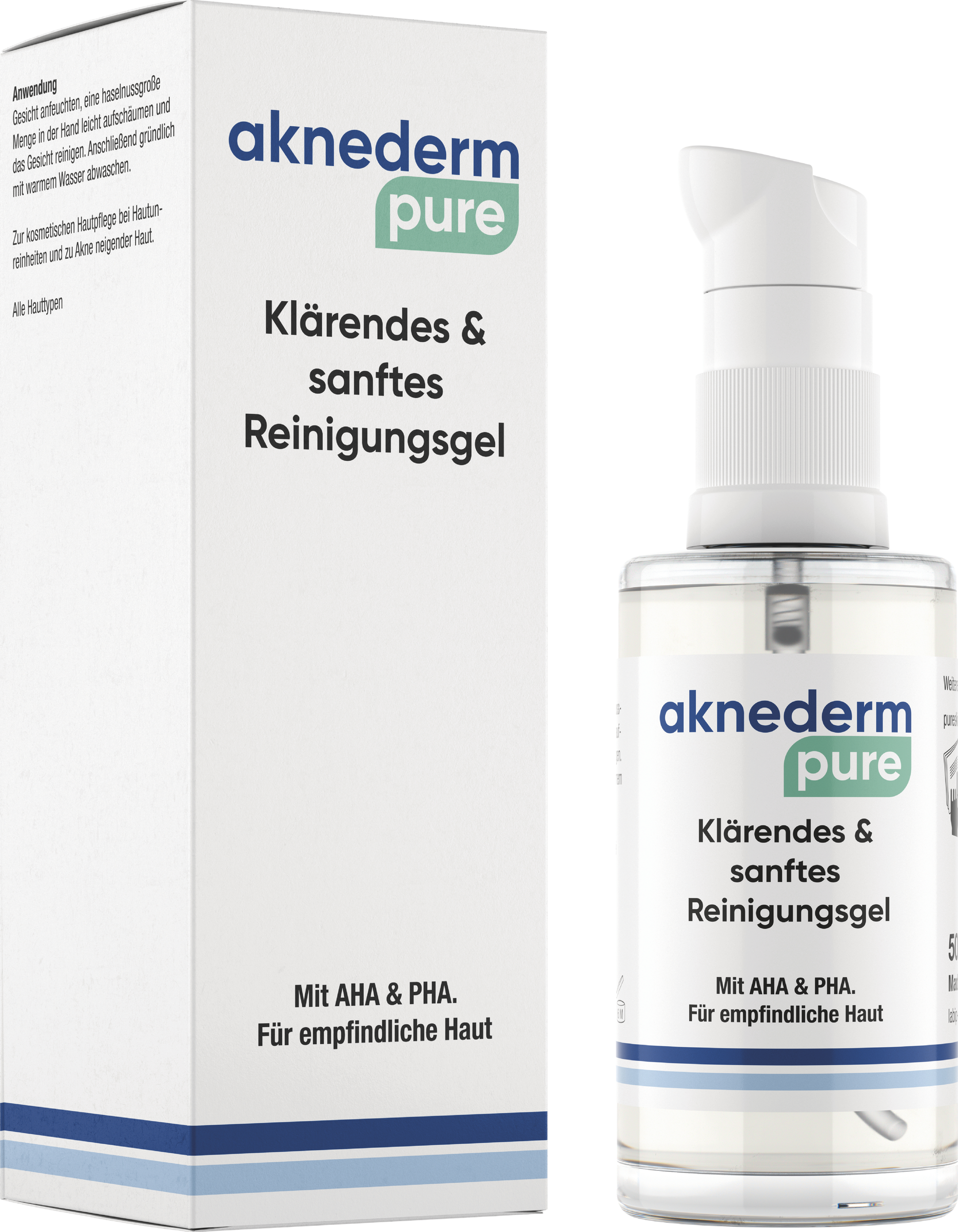 Aknederm pure rensende og blid rensegel Køb online | rossmann.dk