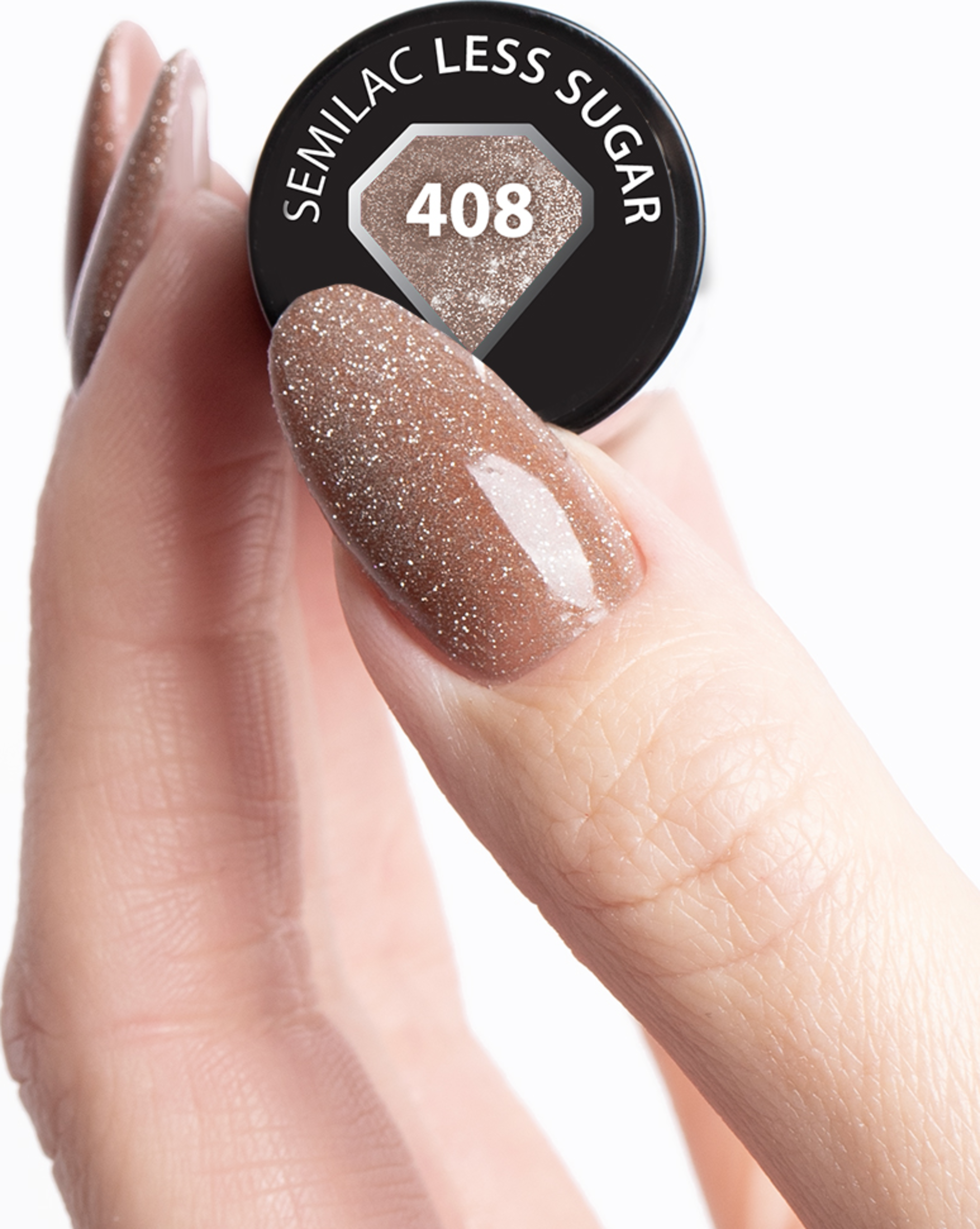 Semilac UV-neglelak 408 Less Sugar Køb online | rossmann.dk