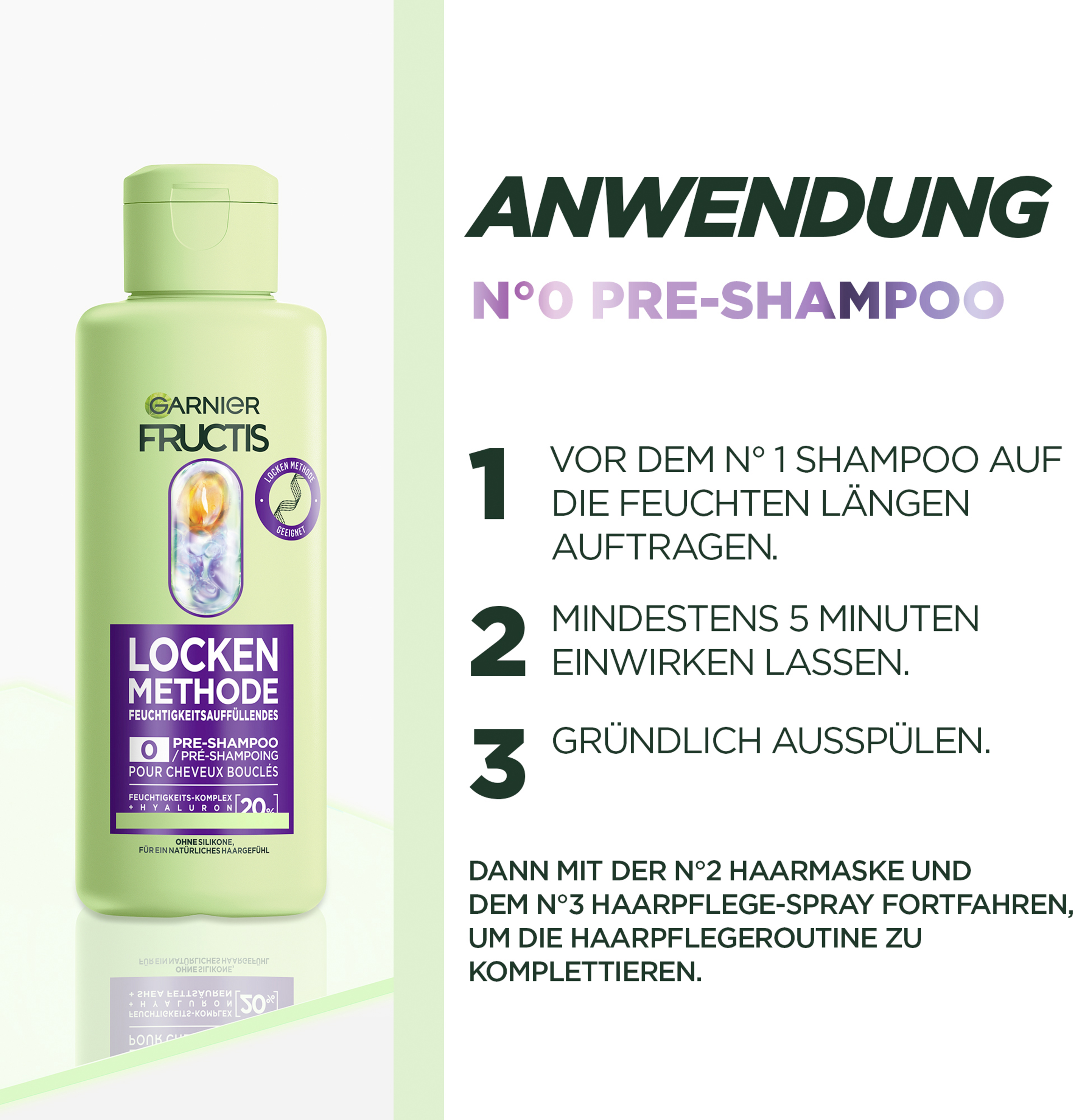 Garnier Fructis Fugtgivende for-shampoo for flere krøller Køb online ...