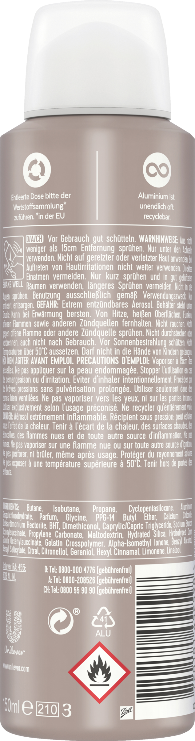 Rexona Maximum Protection Anti-Transpirant Watermelon & Cactus Water ...