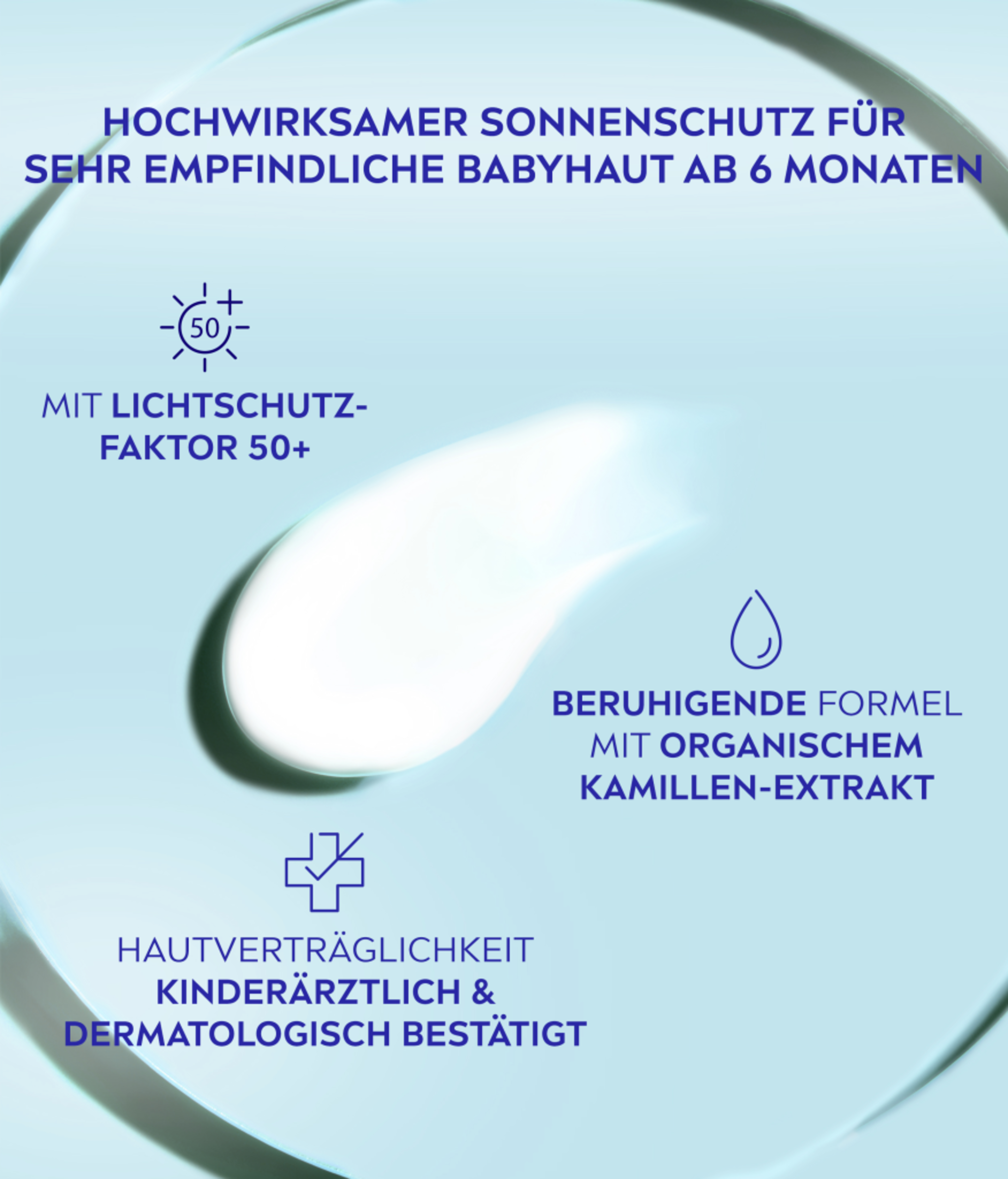 NIVEA SUN Babies & Kids sensitiv beskyttende sollotion solfaktor 50 ...