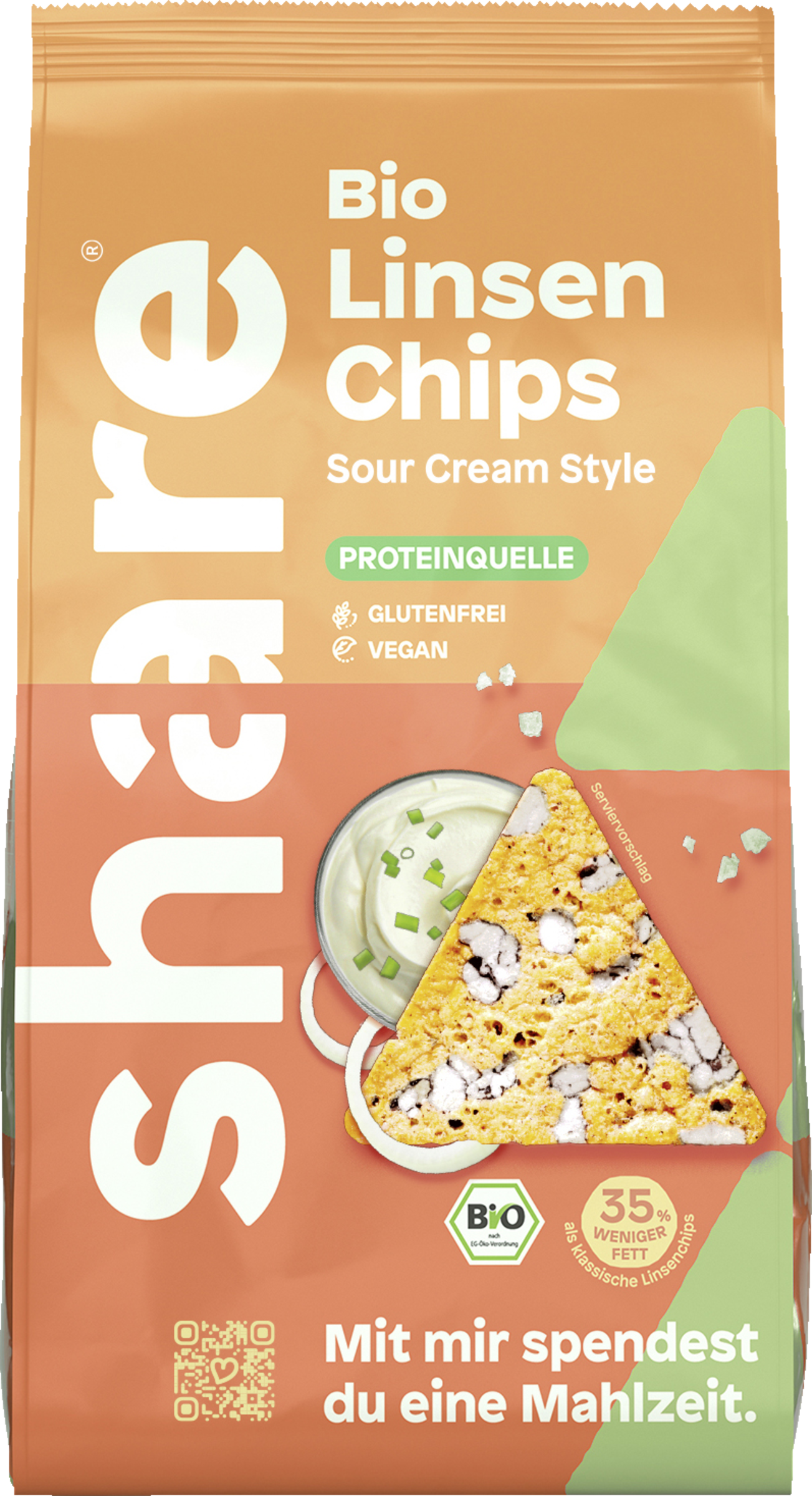 share Økologiske linsechips med sour cream Køb online | rossmann.dk