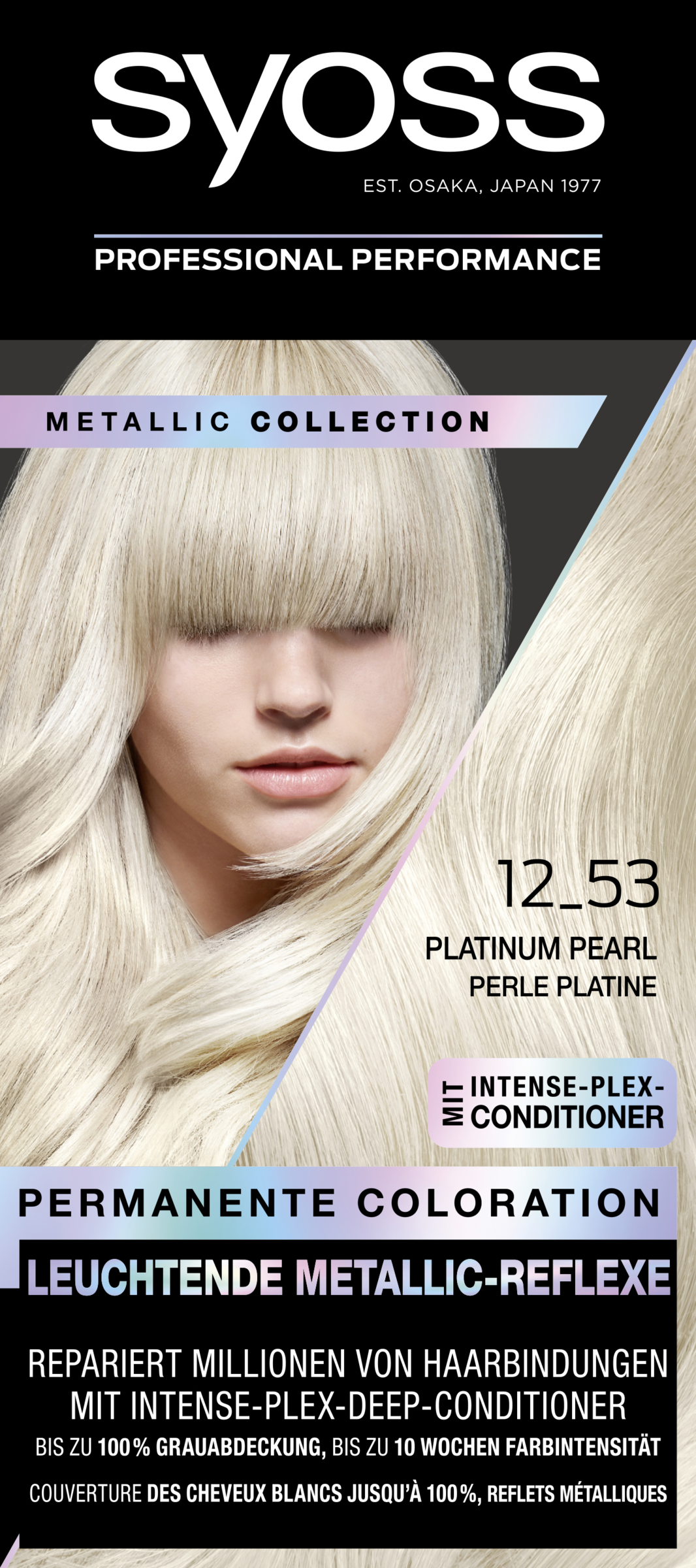 Syoss Professional Performance Permanente Coloration Metallic Reflexe ...