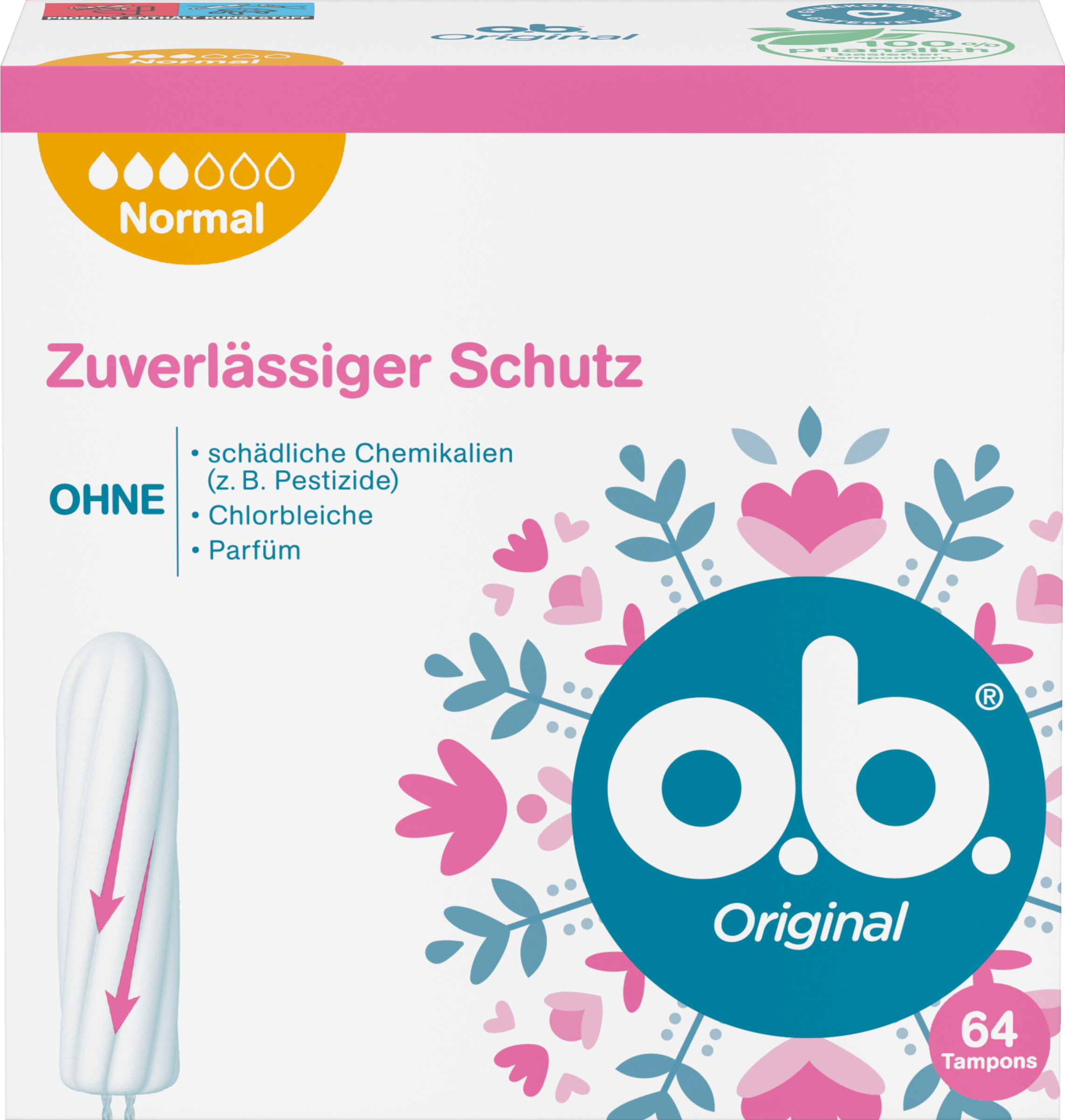 o.b. Original Tampons Normal Køb online | rossmann.dk