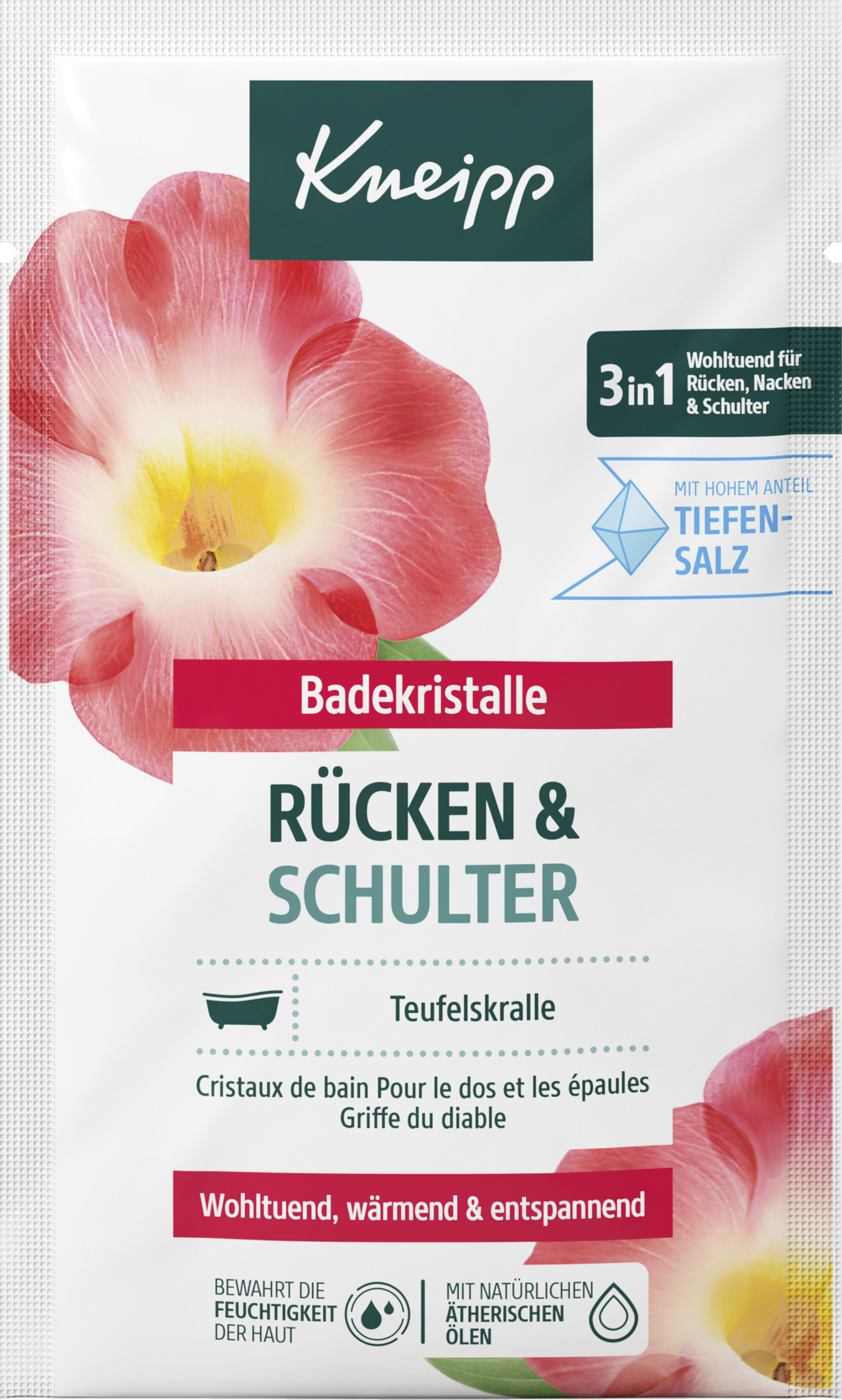 Kneipp Badekrystaller til ryg og skuldre Køb online | rossmann.dk