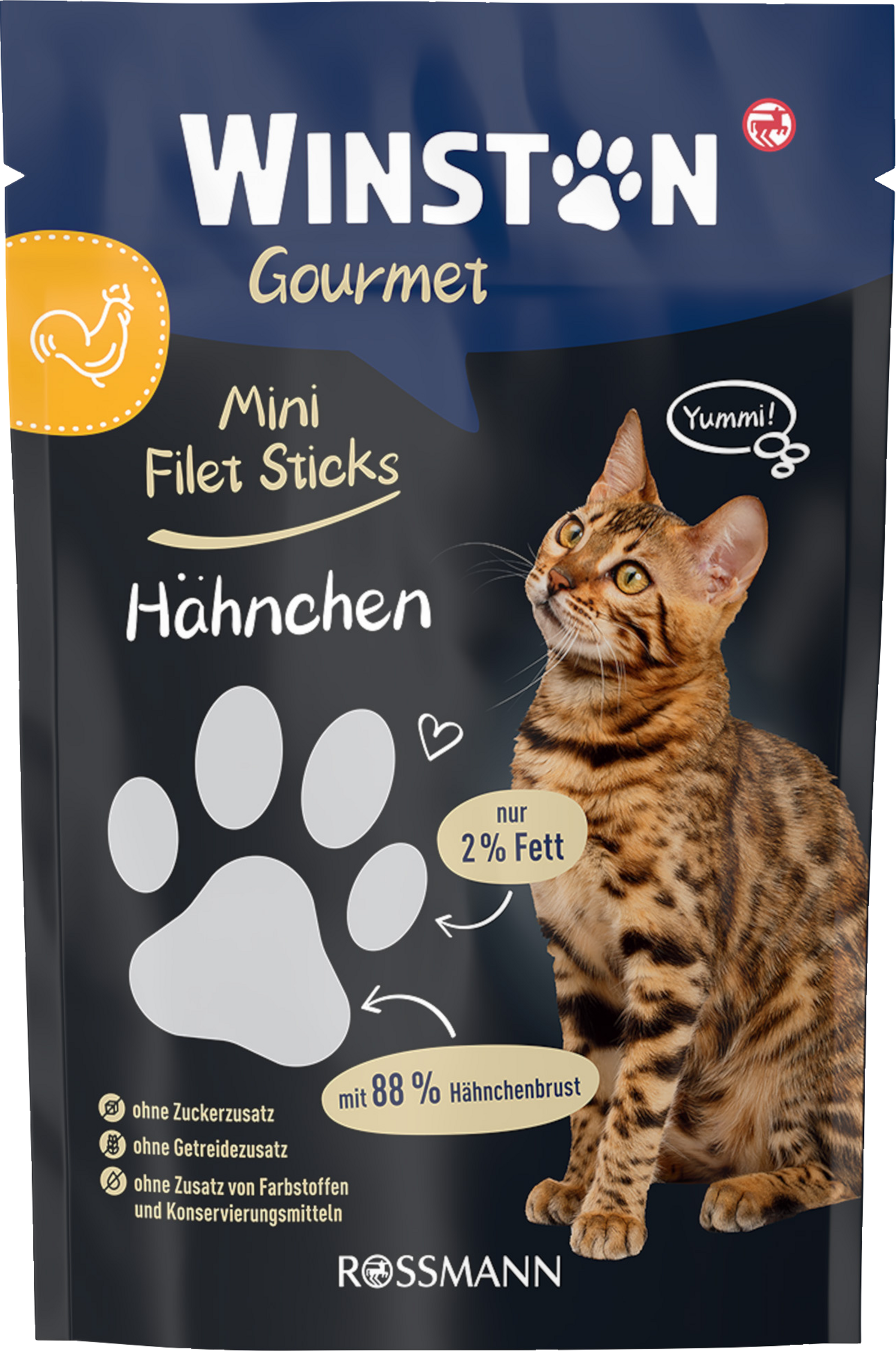 Winston Mini-filet-sticks kylling Køb online | rossmann.dk