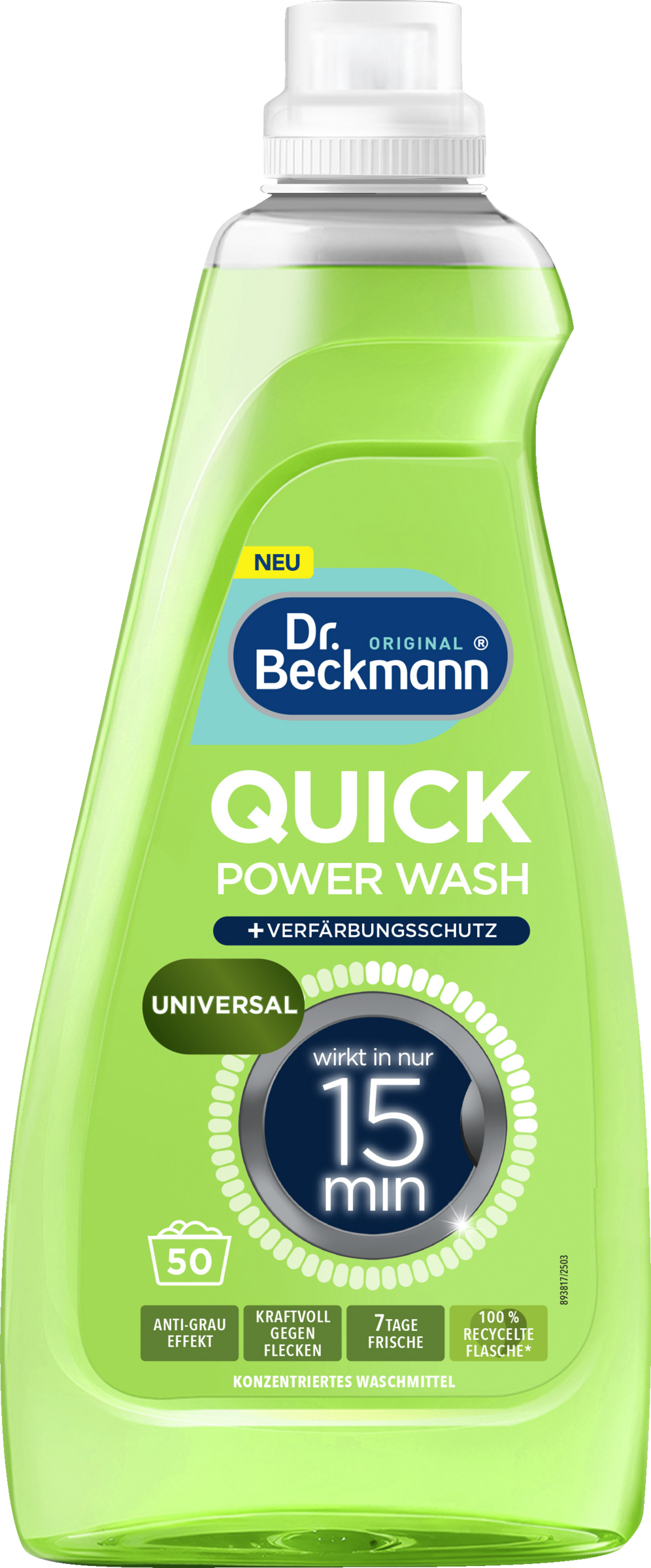 Dr. Beckmann Dr B Quick Power Wash Universal Køb online | rossmann.dk