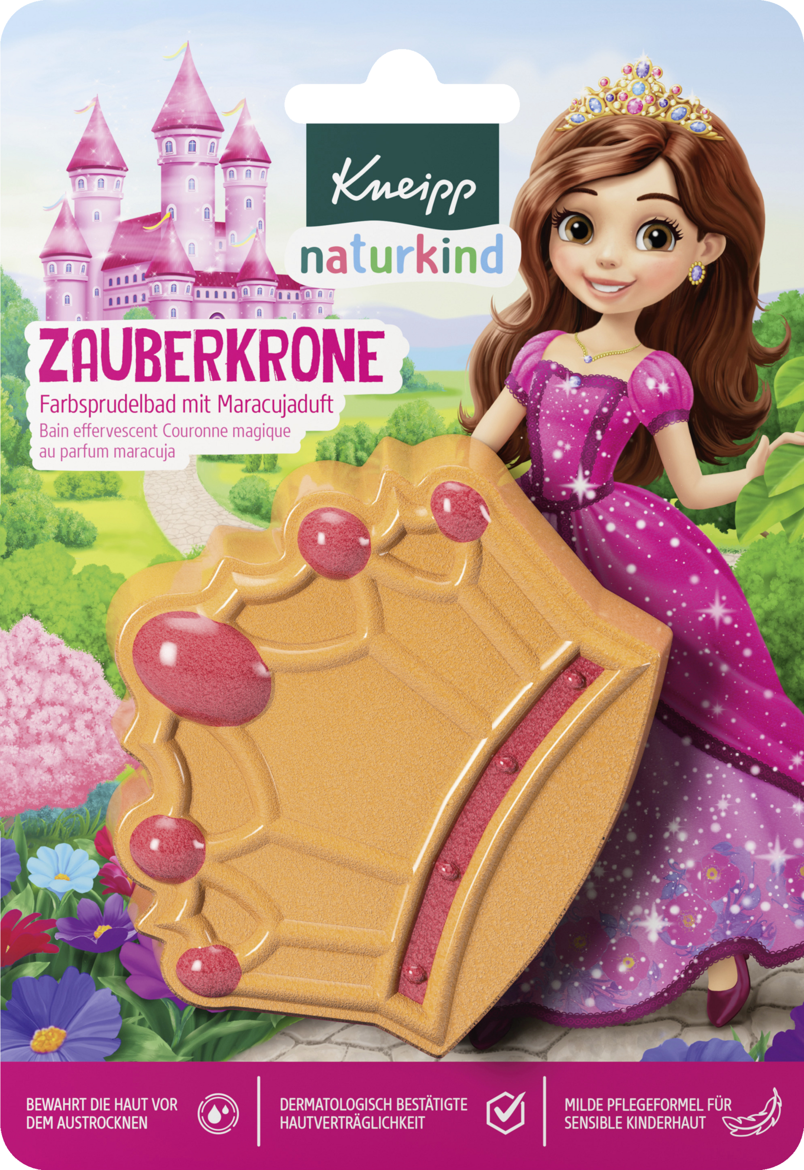 Kneipp Naturkind Magisk krone Farveboblebad Køb online | rossmann.dk