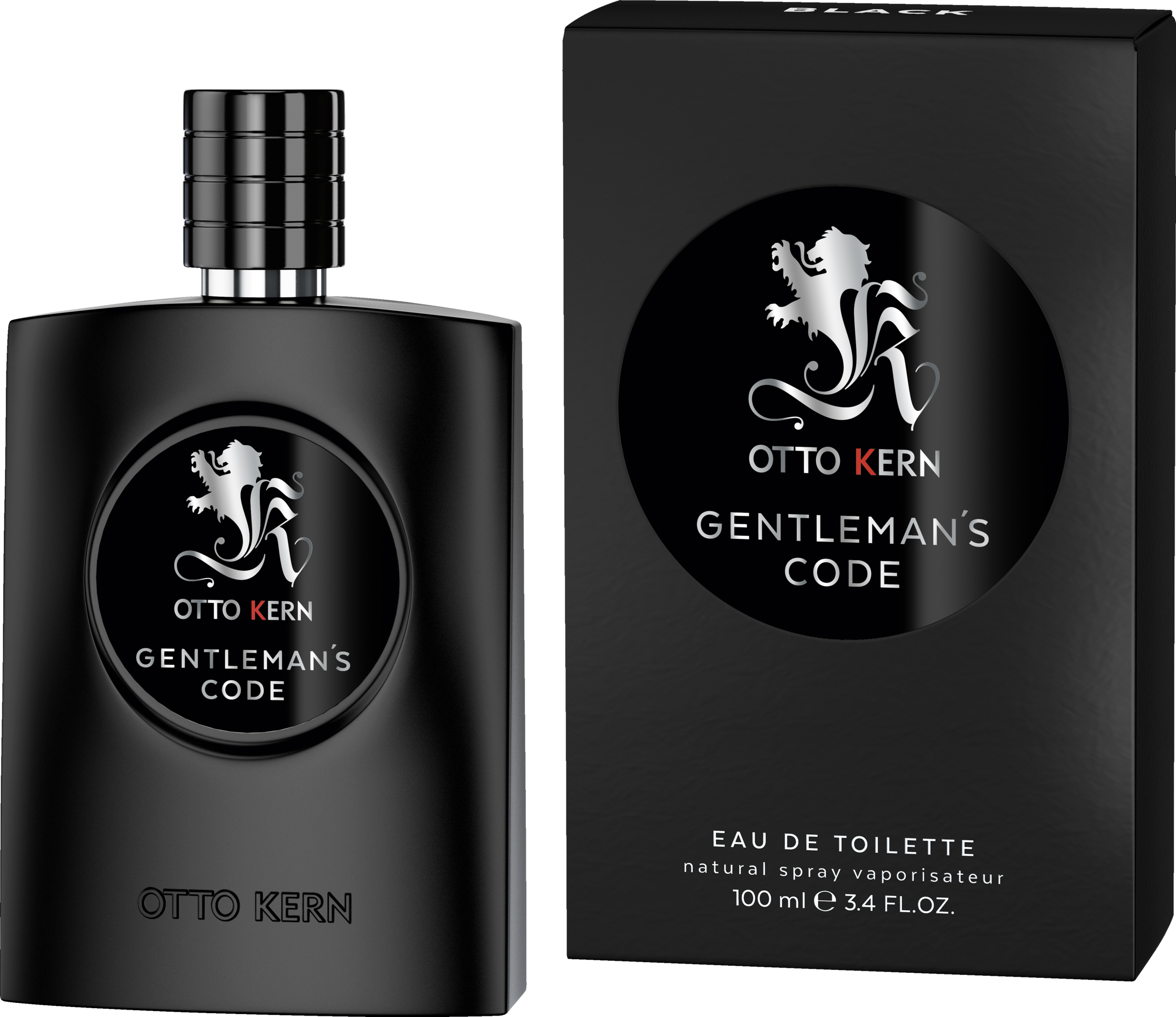 Otto Kern Gentleman's Code Black, Eau de Toilette 100 ml Køb online | rossmann.dk
