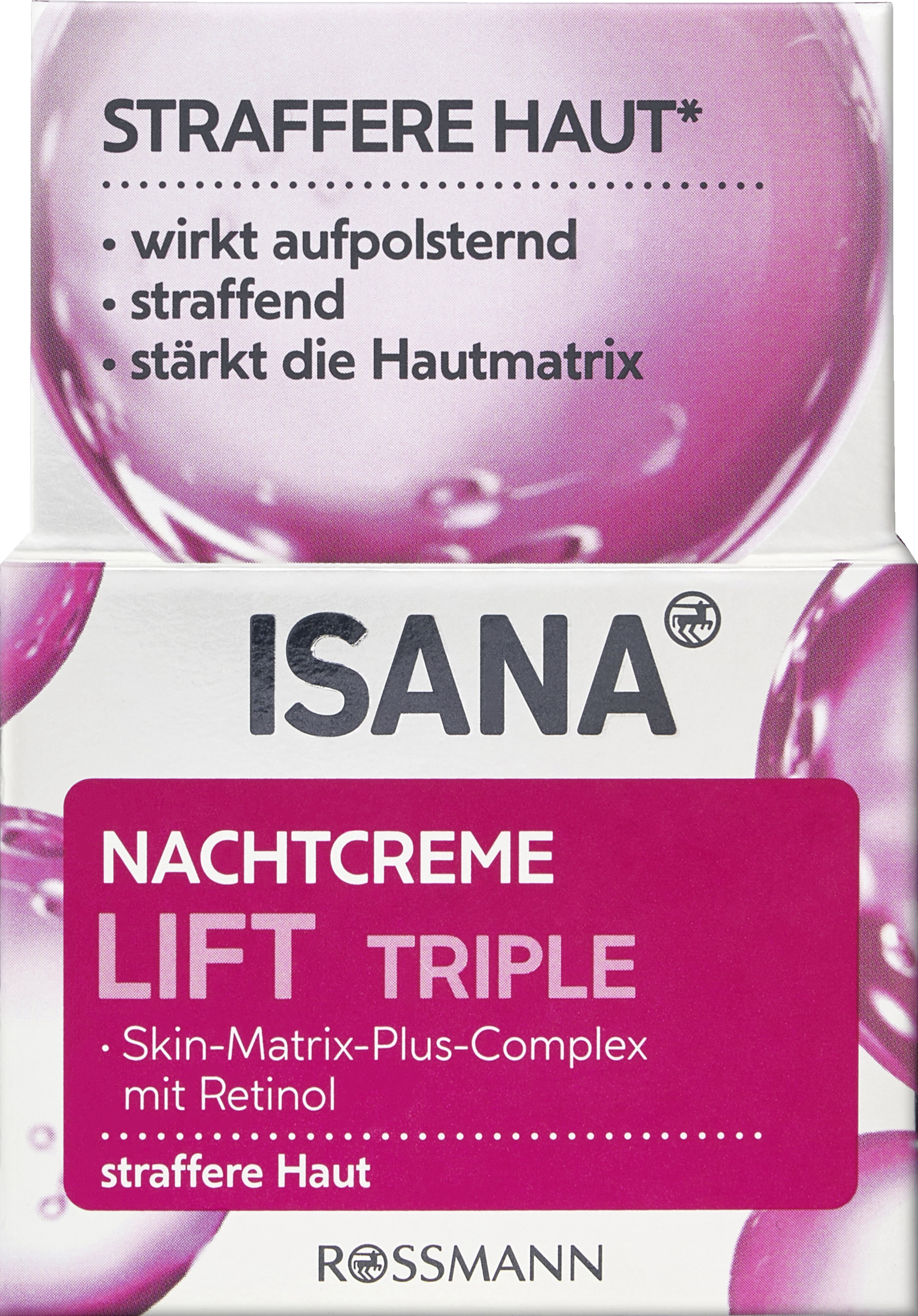 ISANA Natcreme Lift Triple Køb online | rossmann.dk
