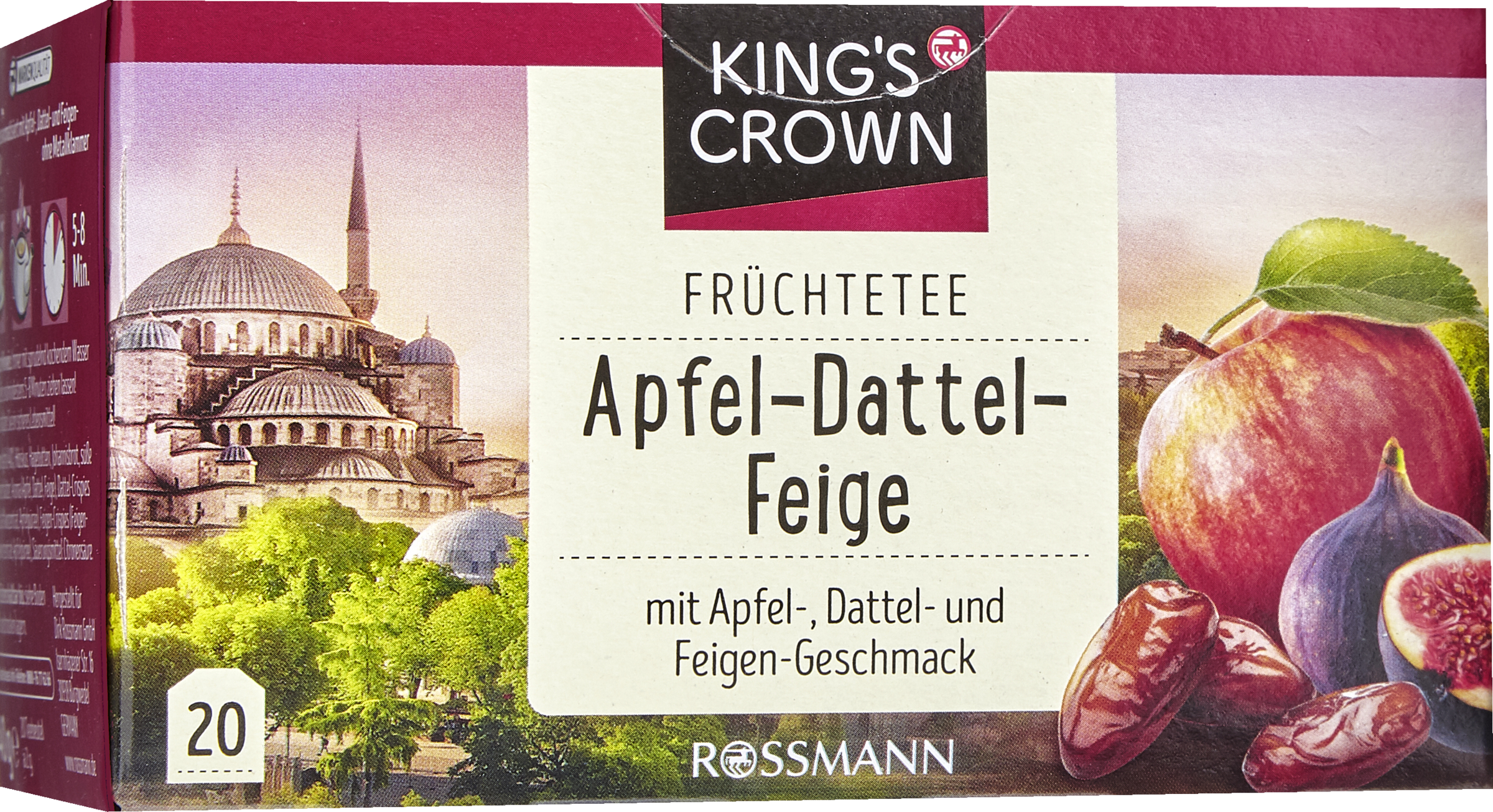 KING'S CROWN Frugtte æble-dadel-figen Køb online | rossmann.dk