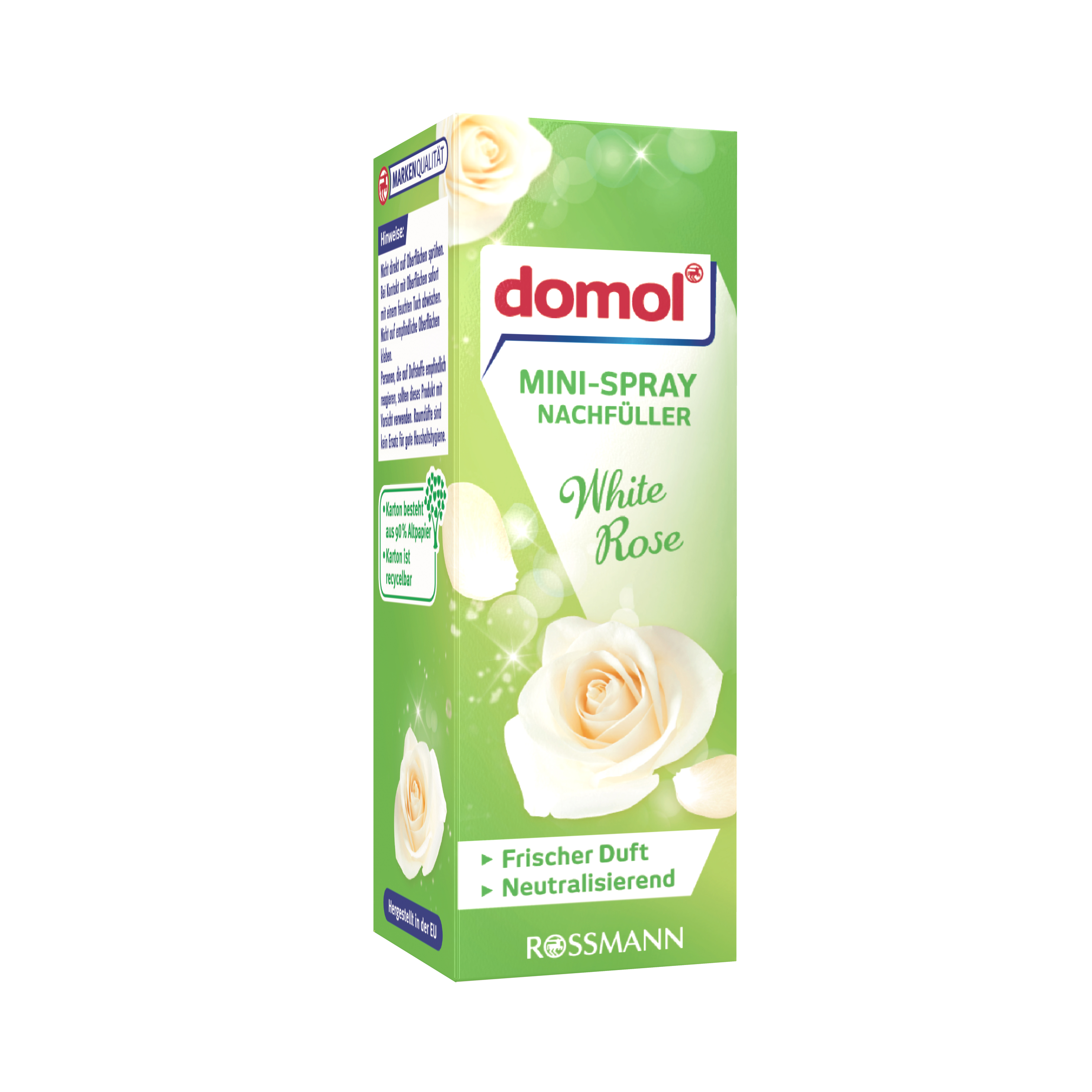 domol Mini-Spray refill White Rose Køb online | rossmann.dk