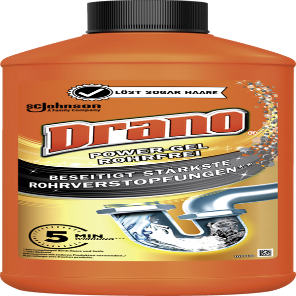 Drano Power Gel Drain Cleaner køb ind på nettet | rossmann.dk