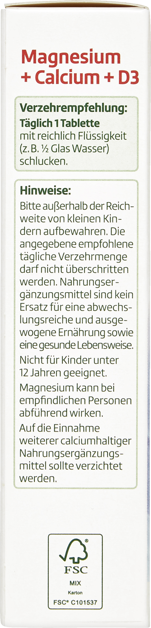 altapharma Magnesium + Calcium + D3 Køb online | rossmann.dk