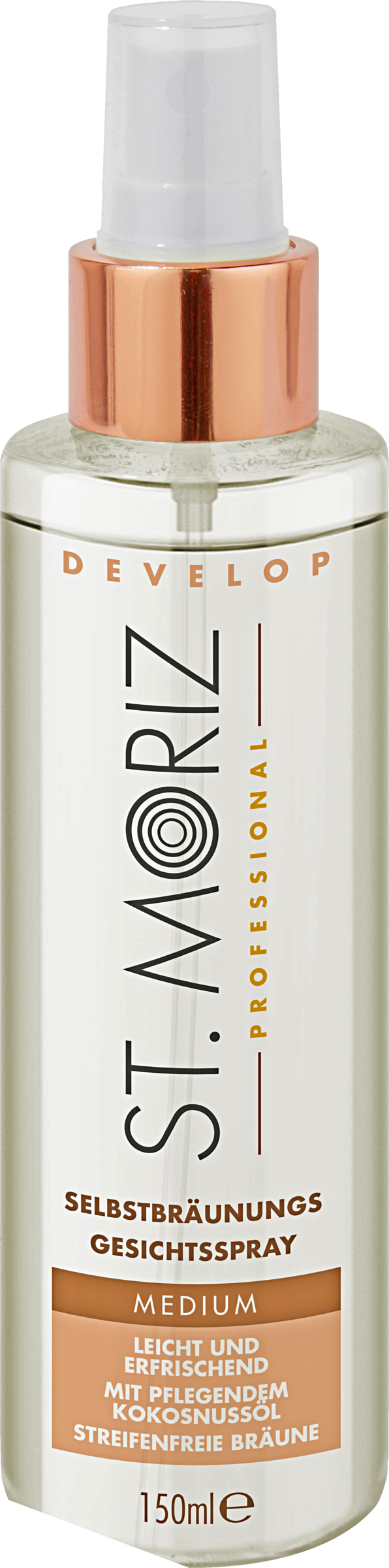 St. Moriz Professional selvbruner-ansigtsspray medium Køb online ...