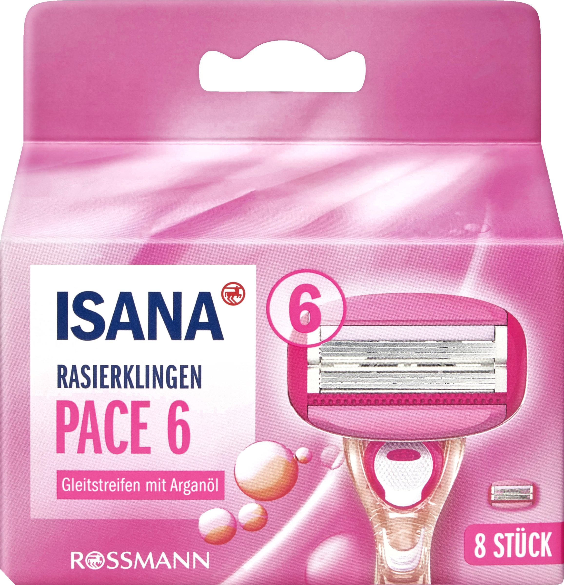 ISANA Pace 6 barberblade Køb online | rossmann.dk