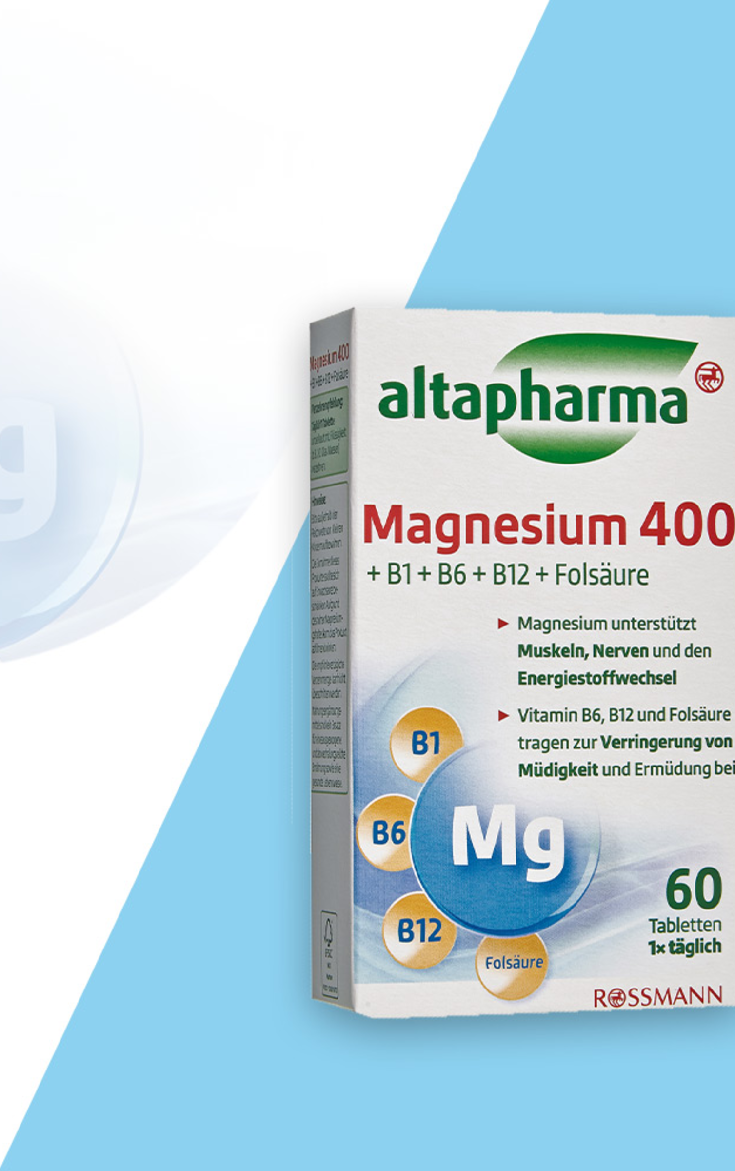 altapharma Magnesium 400 Køb online | rossmann.dk