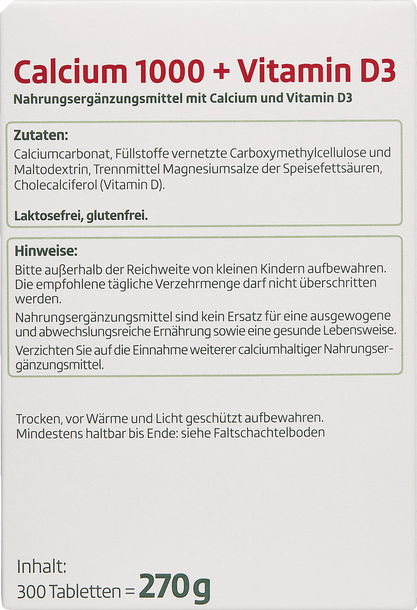 altapharma Calcium + D3-vitamin Køb online | rossmann.dk